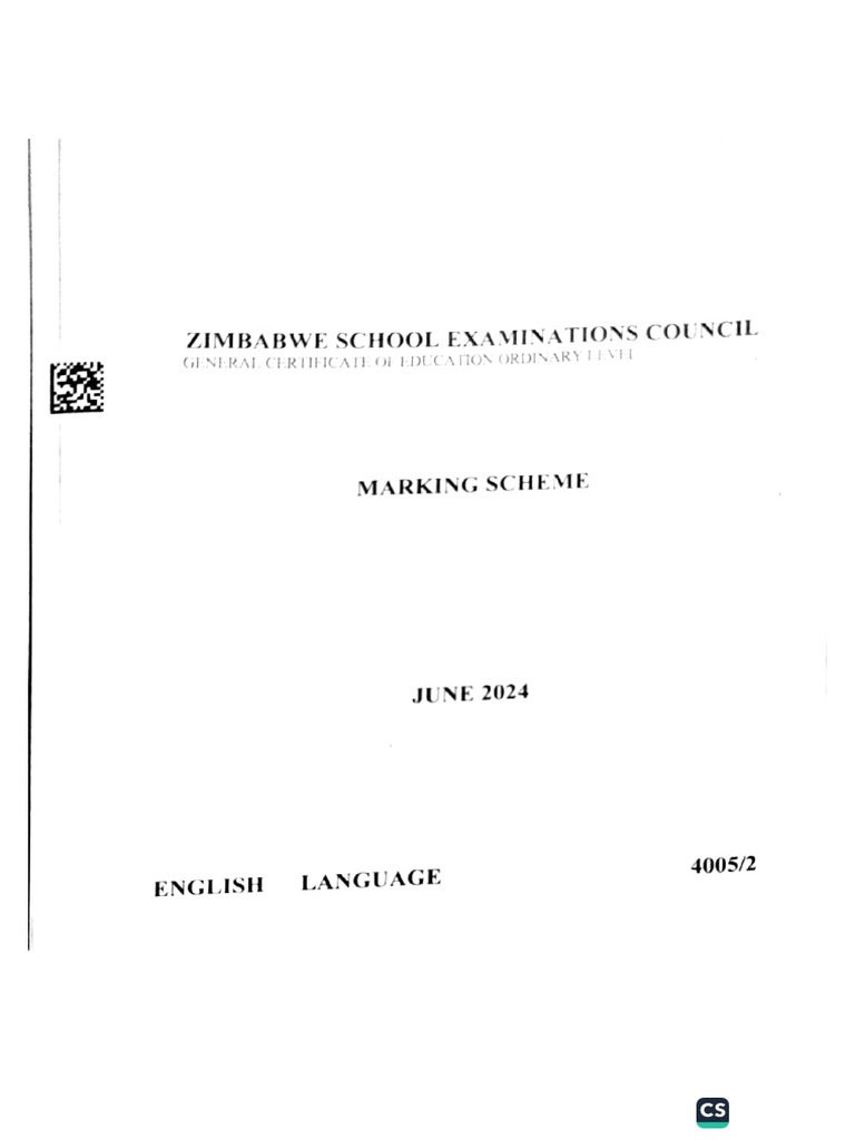 June 2024 Paper 2 Marking Scheme | PDF