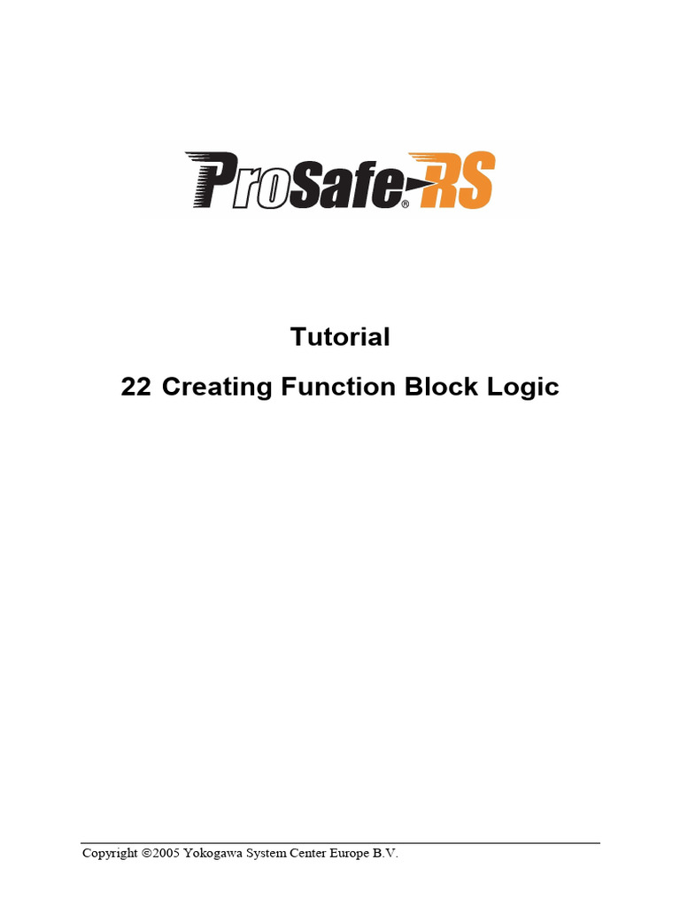 22 - Tutorial Creating FB Logic | PDF