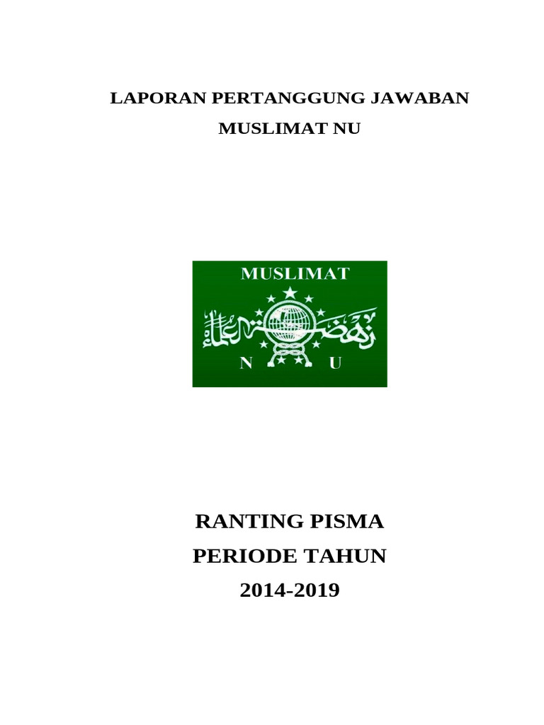 LPJ Muslimat Pisma | PDF