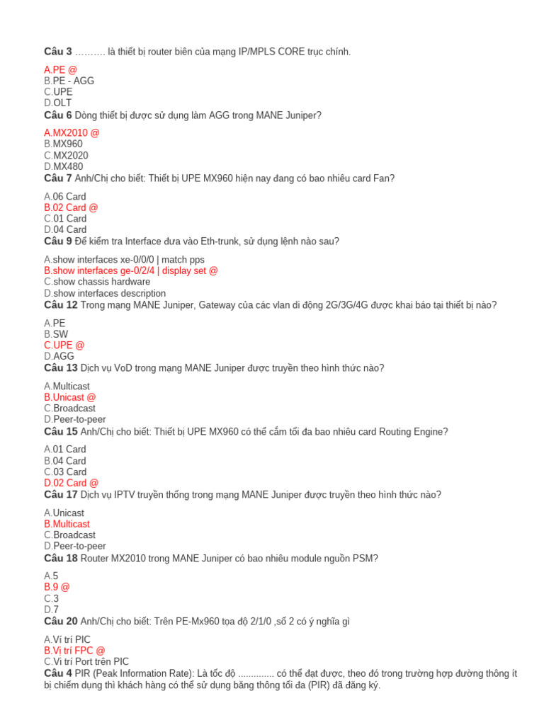 Mang Loi Mane, Qoe Qos | PDF