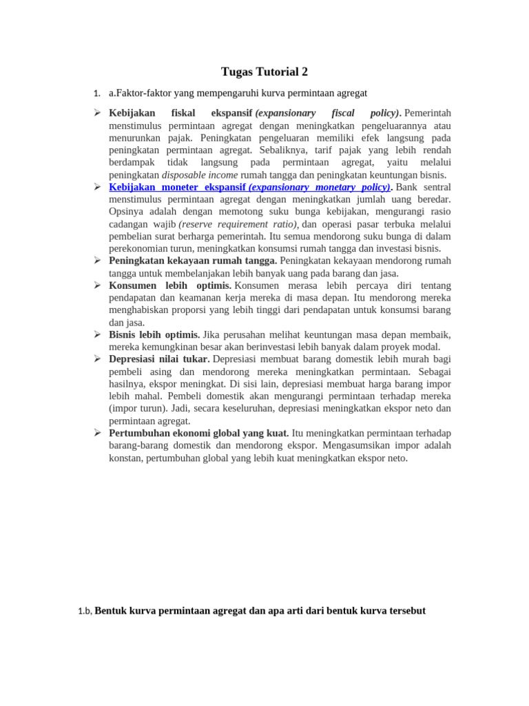 Tugas Tutorial 2 | PDF