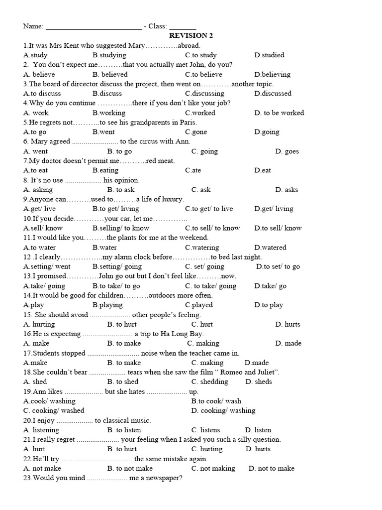 Mid1 Revision2 | PDF