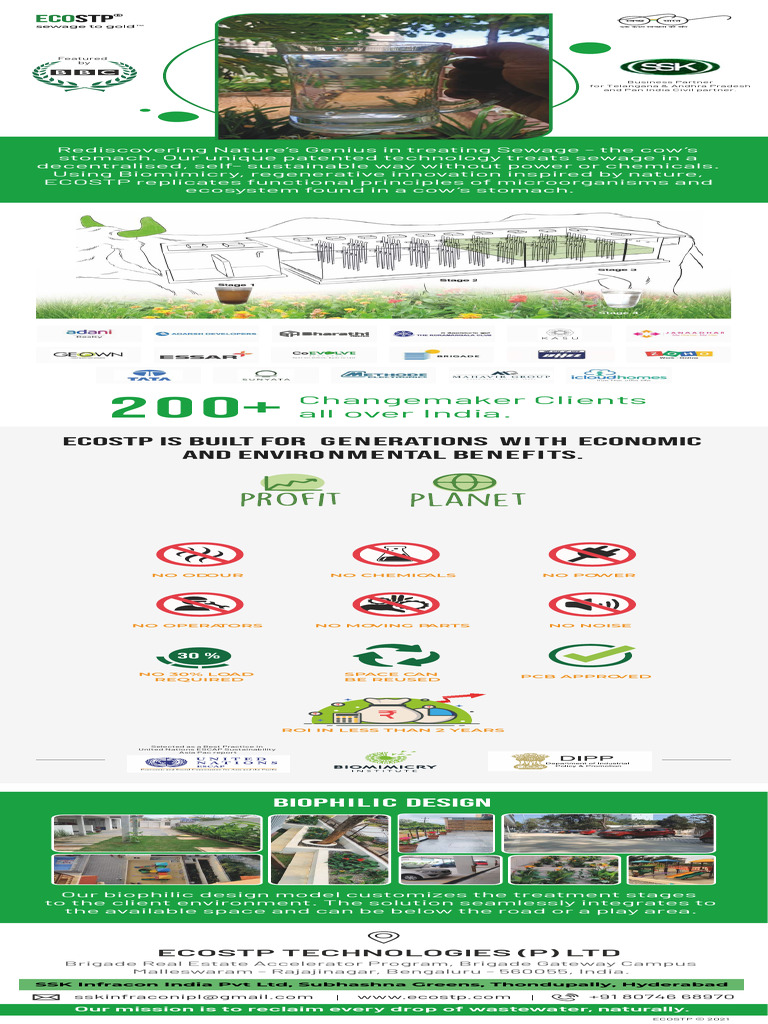 ECOSTP DIGITAL BROCHURE - Hyderabad | PDF