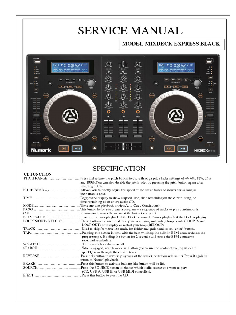 Mixdeck Express Black 240917 070252 | PDF