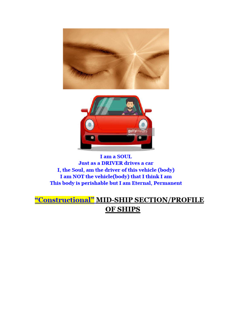 Mid Ship Sections | PDF
