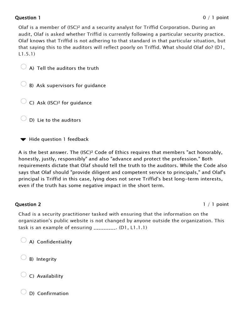 ISC Pre Course Assessment | PDF | World Wide Web | Internet & Web