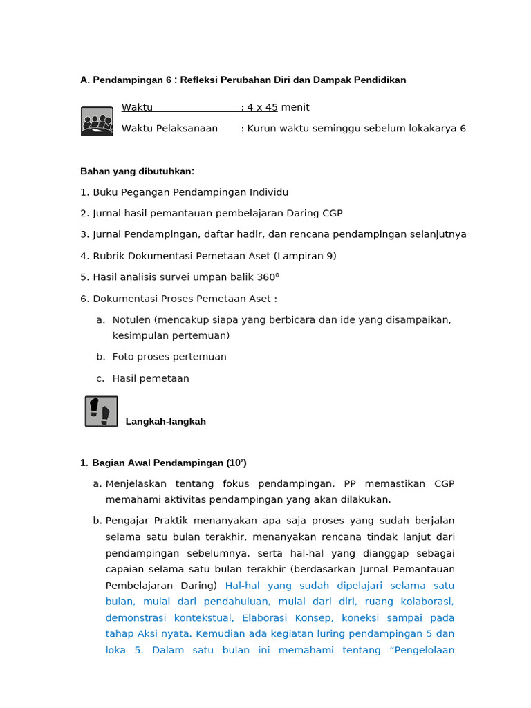 Pendampingan 6 Yuli Mulia Ningsih, S.PD, GR | PDF