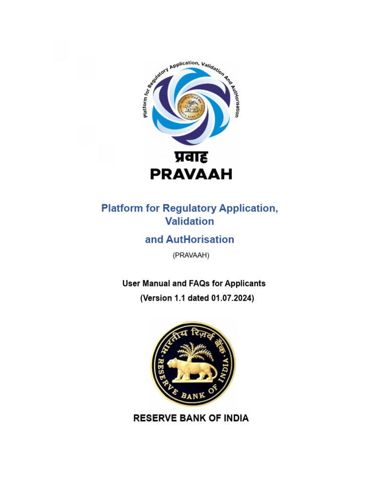 Pravaah User Manual | PDF