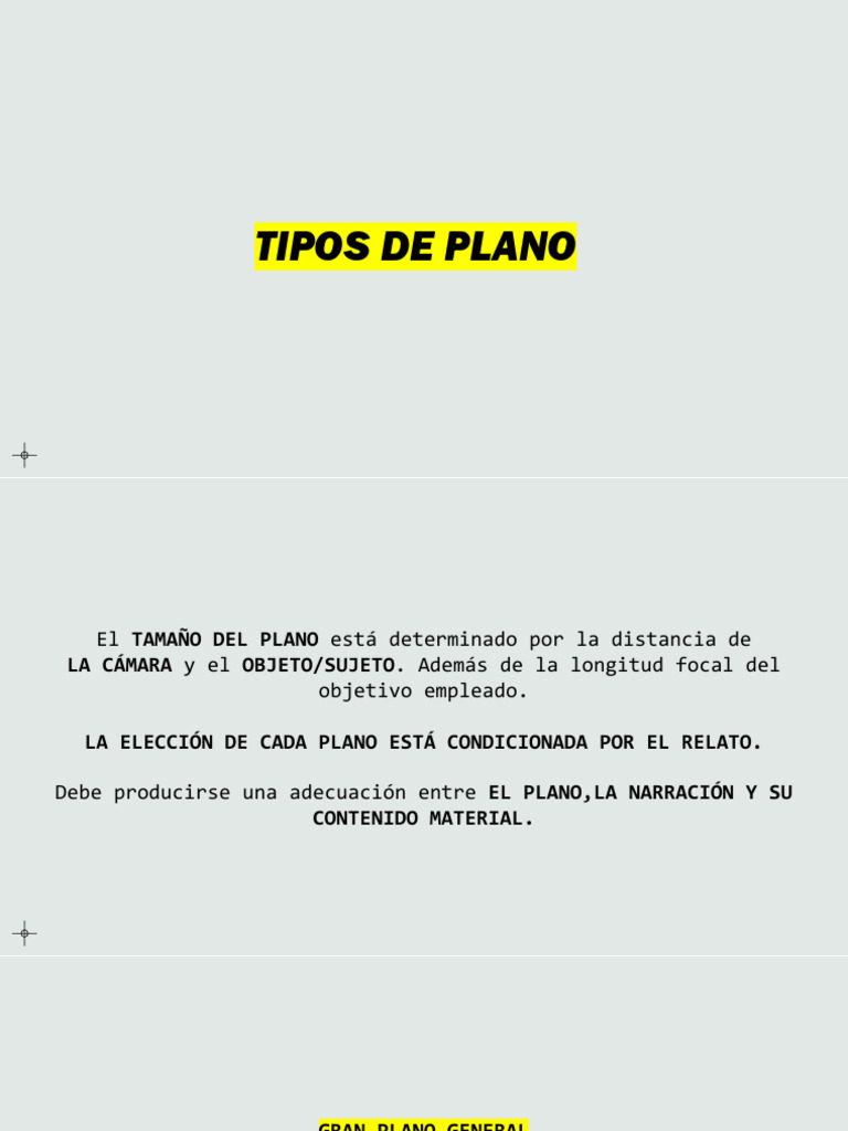 Tipos de Planos y Angulos | PDF