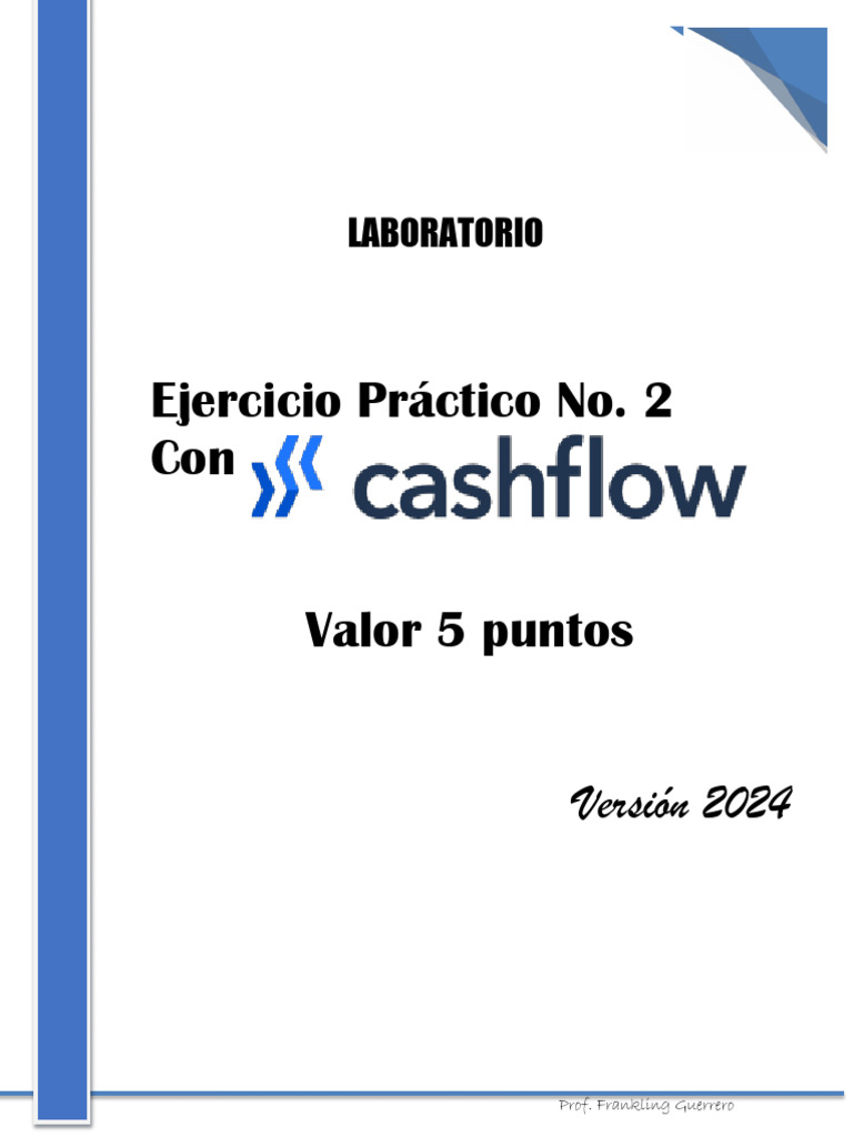 Practica No. 2 de Cash Flow Por 5 Puntos 2024-20 | PDF