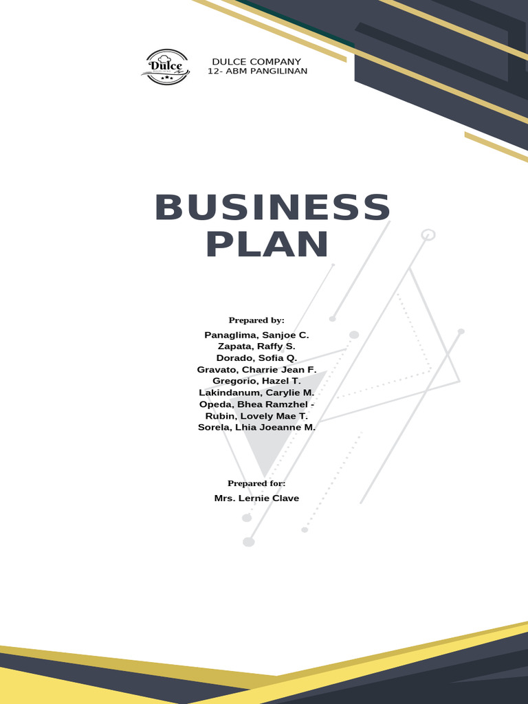 Business Plan 9 | PDF
