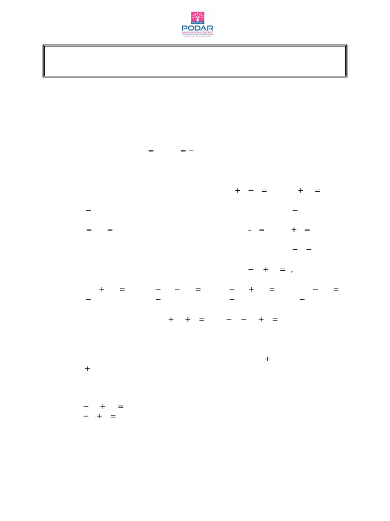 PS - CB - X - Math - Pair of Linear Equations in Two Variables | PDF