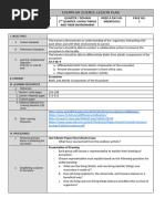 5E Lesson Plan: Ecosystems in Science | PDF | Ecosystem | Natural ...