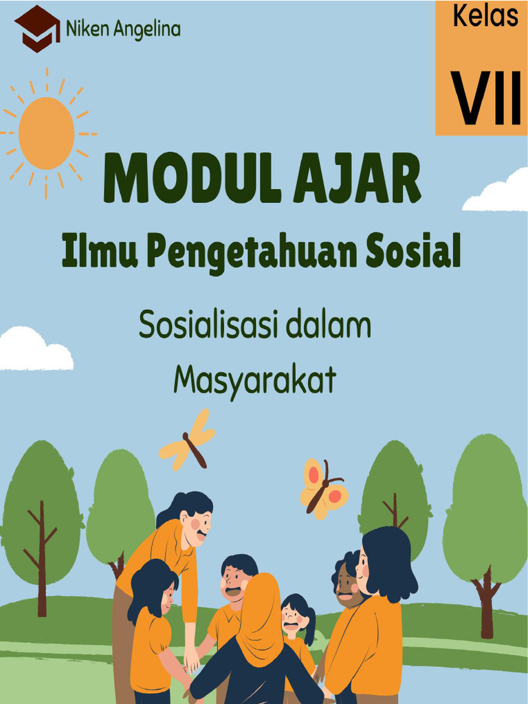 Modul Ajar IPS - Niken Angelina (23370062) | PDF