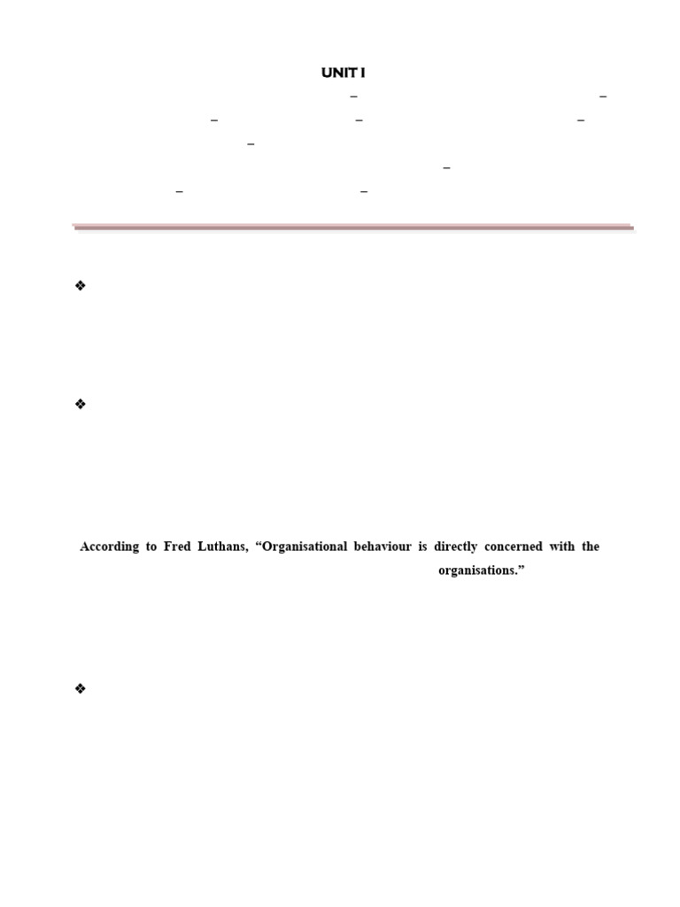 3297 - Ob - Unit I | PDF