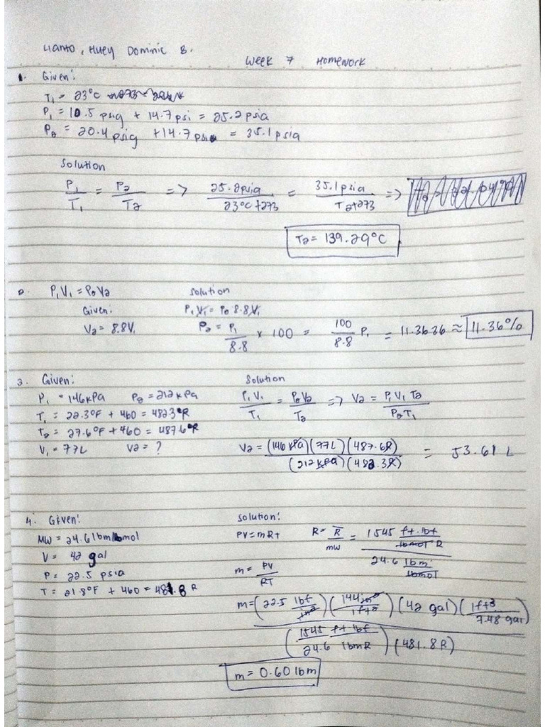 Solution Week 7 | PDF