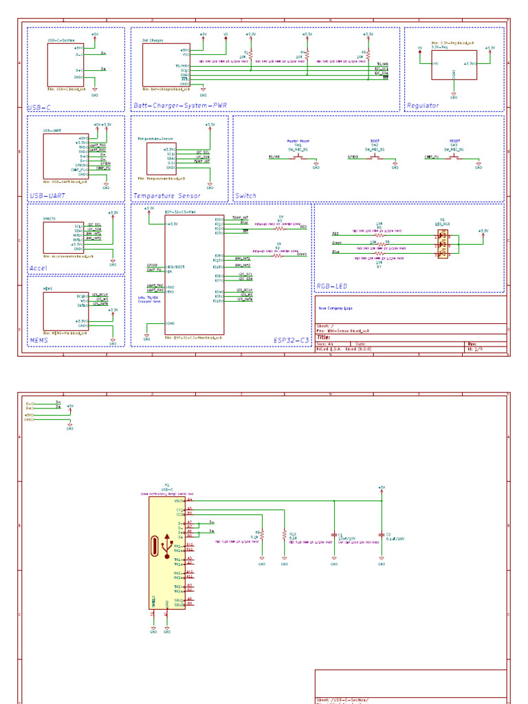 KiCAD Schematic Samples | PDF