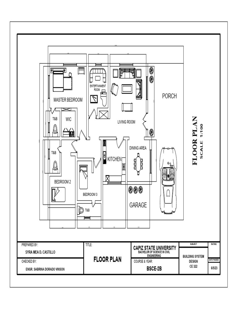 CASTILLO FLOOR PLAN BSD Layout1 | PDF