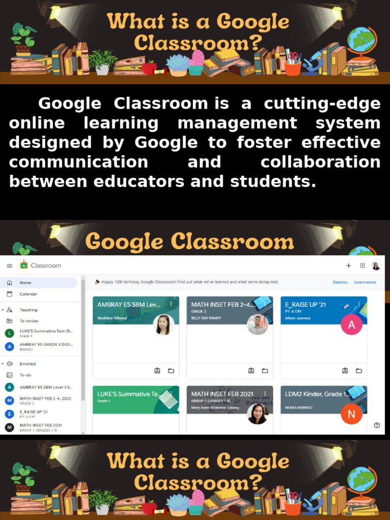 GOOGLE CLASSROOM REPORT - Finalized | PDF | Teachers | Educational ... GOOGLE CLASSROOM REPORT - Finalized | PDF | Teachers | Educational ...