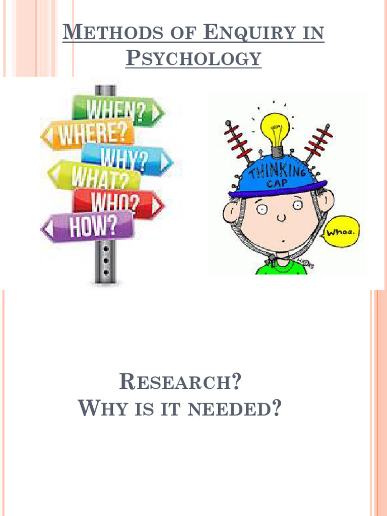 Chapter-2 Methods of Inquiry | PDF