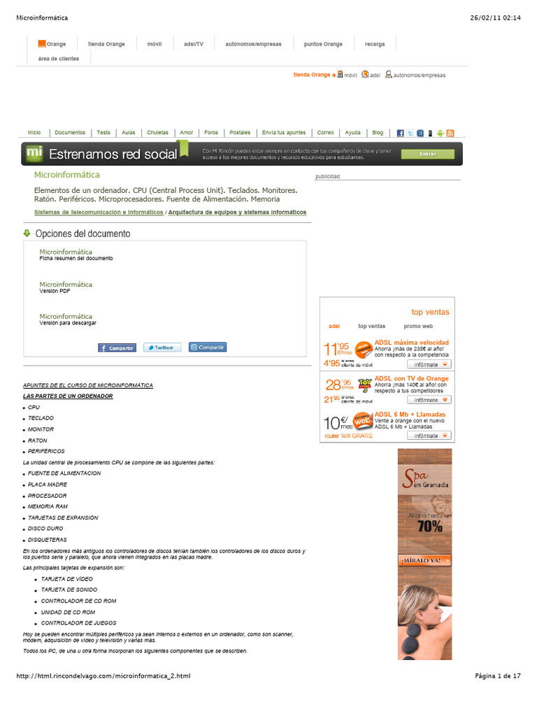 Micro Inform Á Tica | PDF