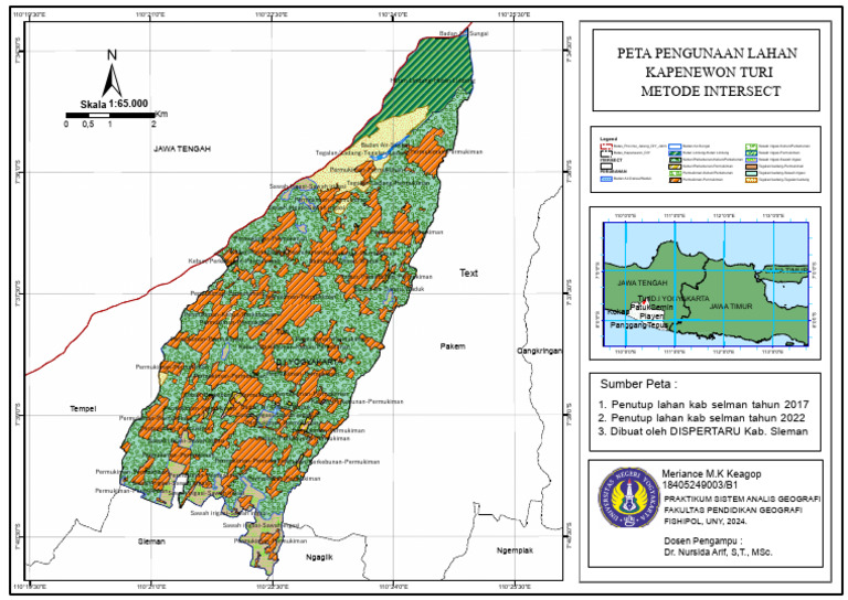 Meriance M.K Keagop - Peta PL Intersect | PDF