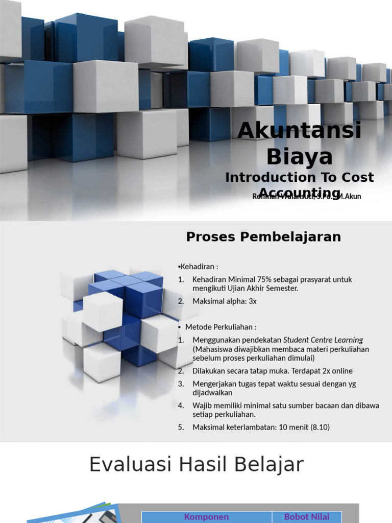 AkBi - Pertemuan 1 | PDF
