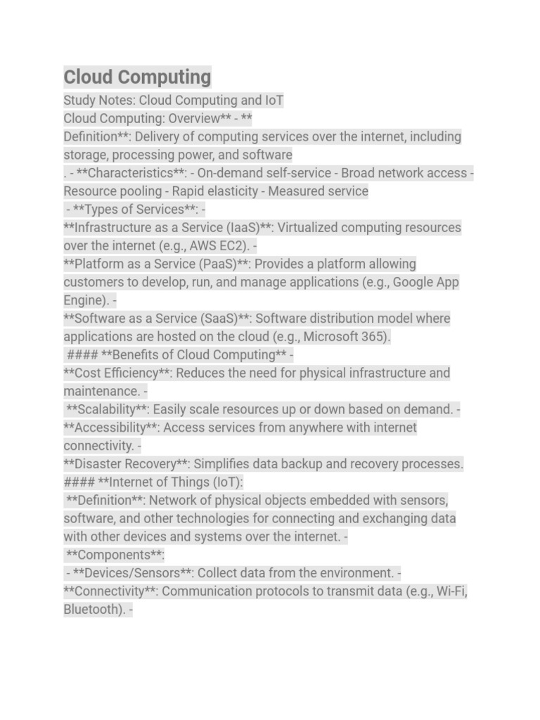 Cloud Computing | PDF