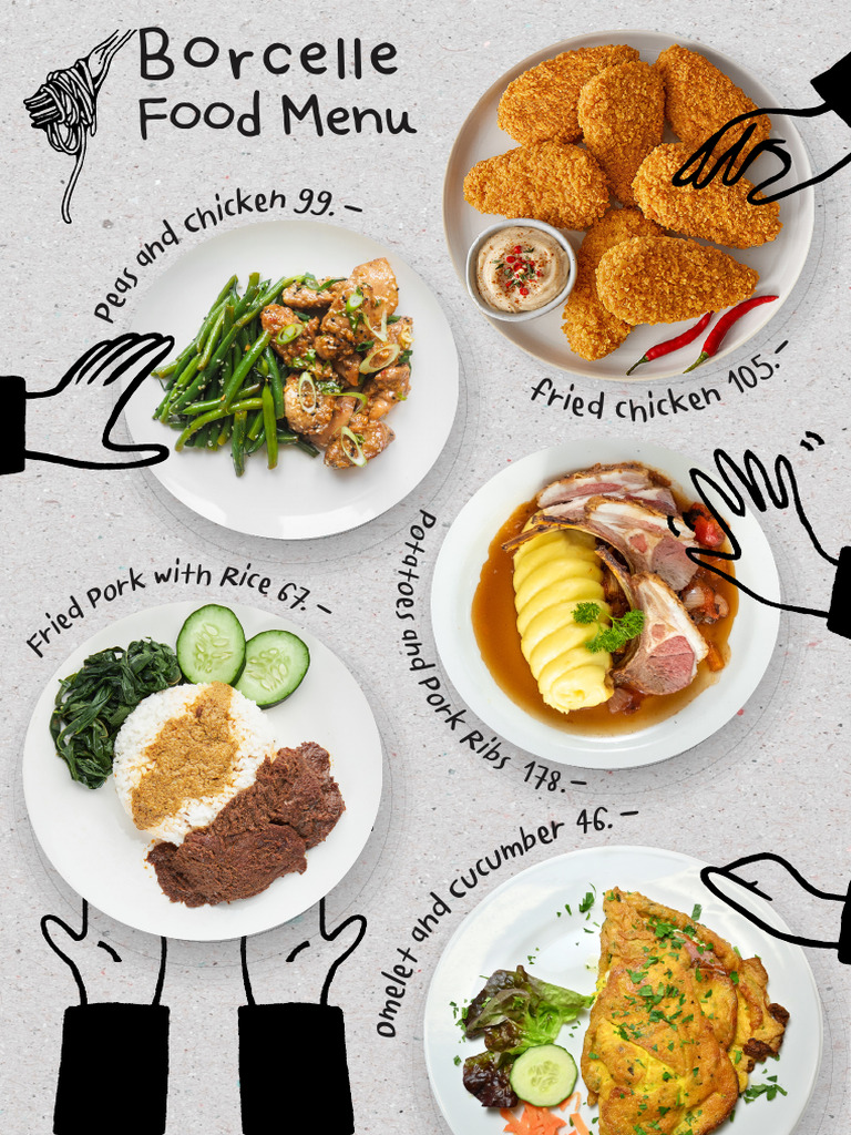 Borcelle Food Menu | PDF