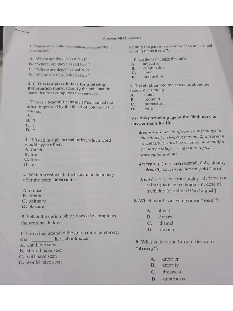3rd Form Classwork 10.06.2024 | PDF