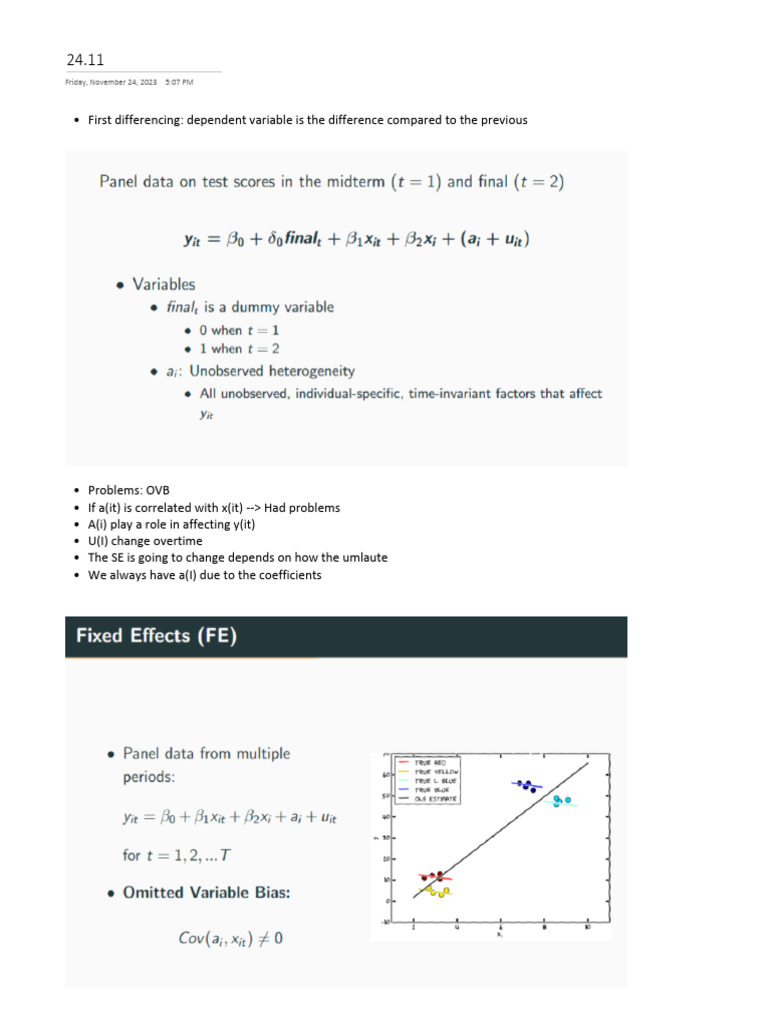 Econometrics 3 | PDF