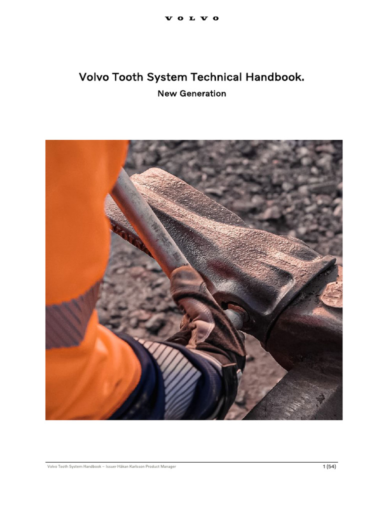Volvo Tooth System Technical Handbook - 1 - 1 | PDF