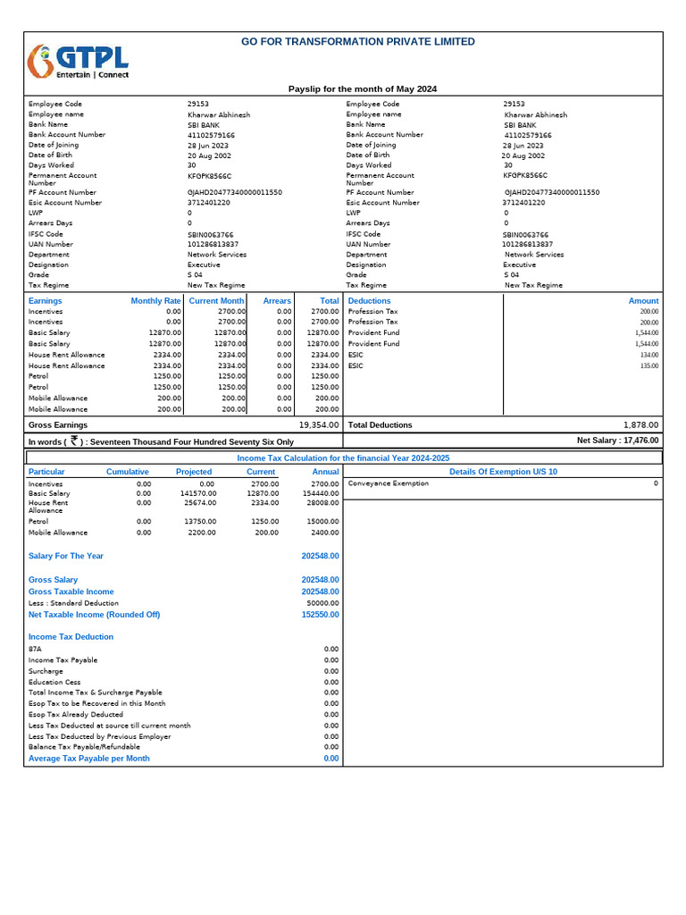 Abhinesh Khawar Payslip-2024-2025!4!29150-GTPLHL Khawar Abhinesh | PDF ... Abhinesh Khawar Payslip-2024-2025!4!29150-GTPLHL Khawar Abhinesh | PDF ...