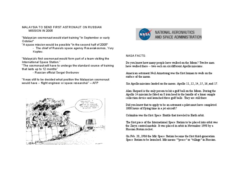 Astronaut | PDF