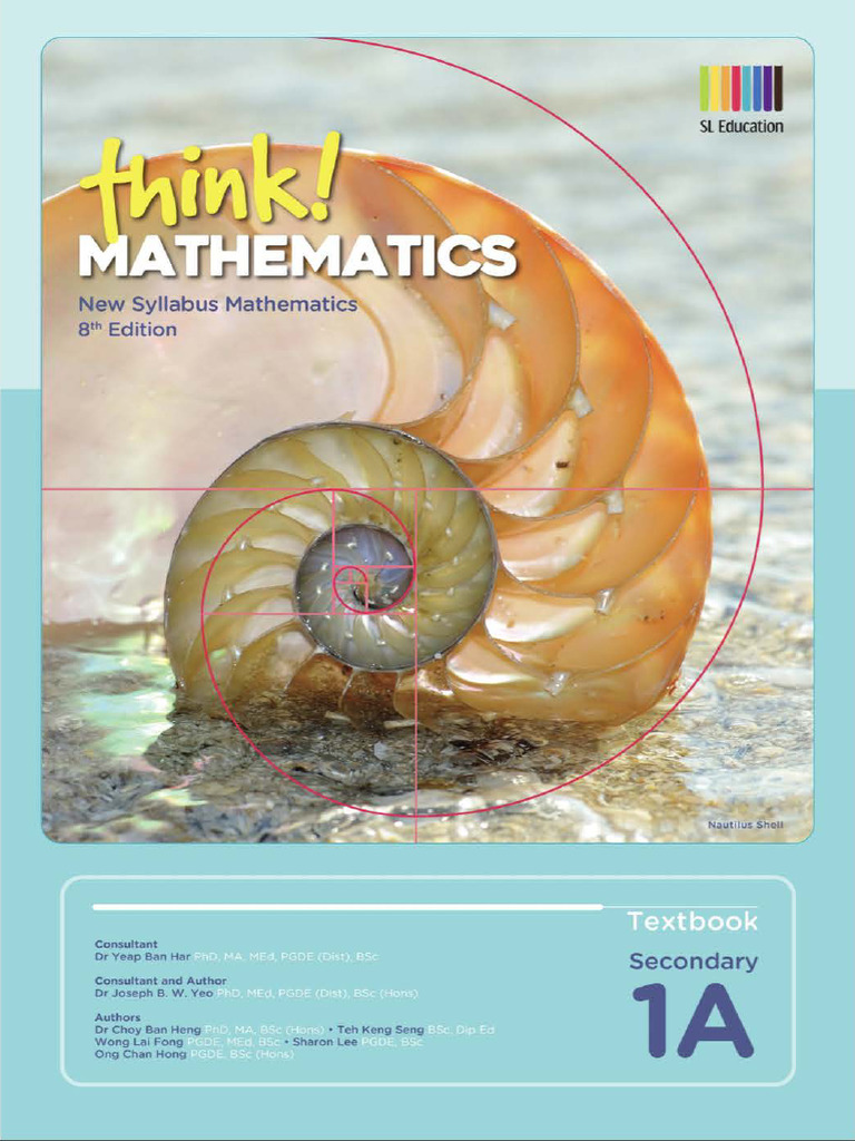 Math Sec 1 Book 1a Chapter 1 | PDF
