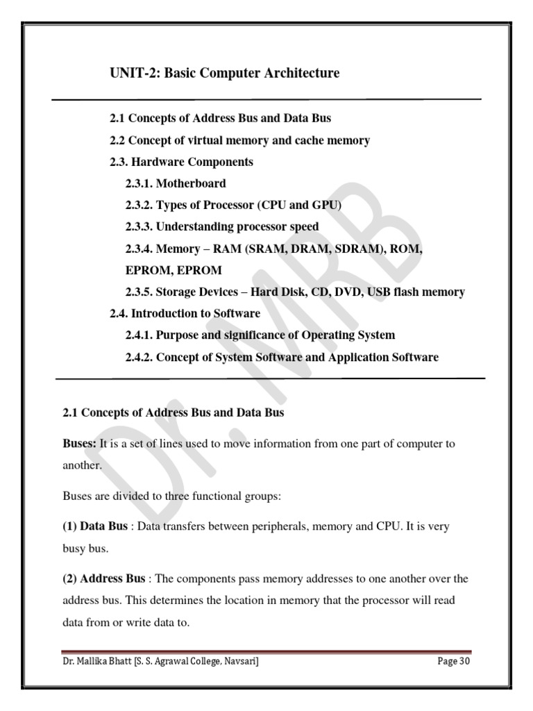 IC Unit 2 DR - MRB | PDF