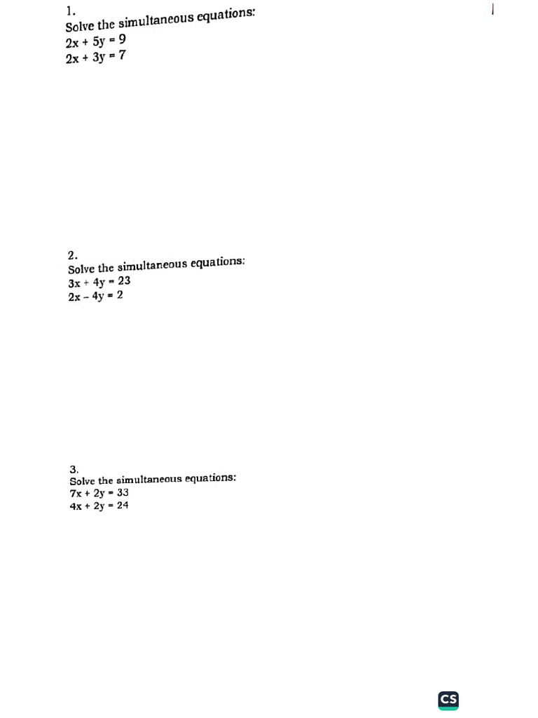 Worksheet For Winter Vacation | PDF