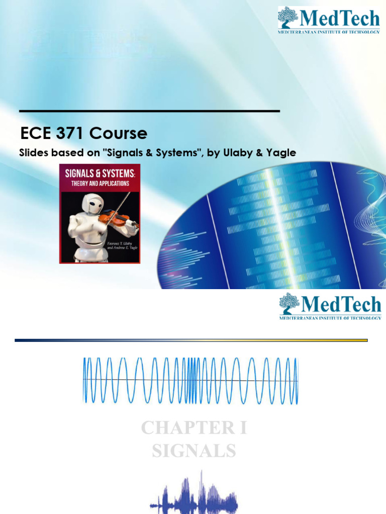 ECE371 Signal and Systems - CH1 | PDF