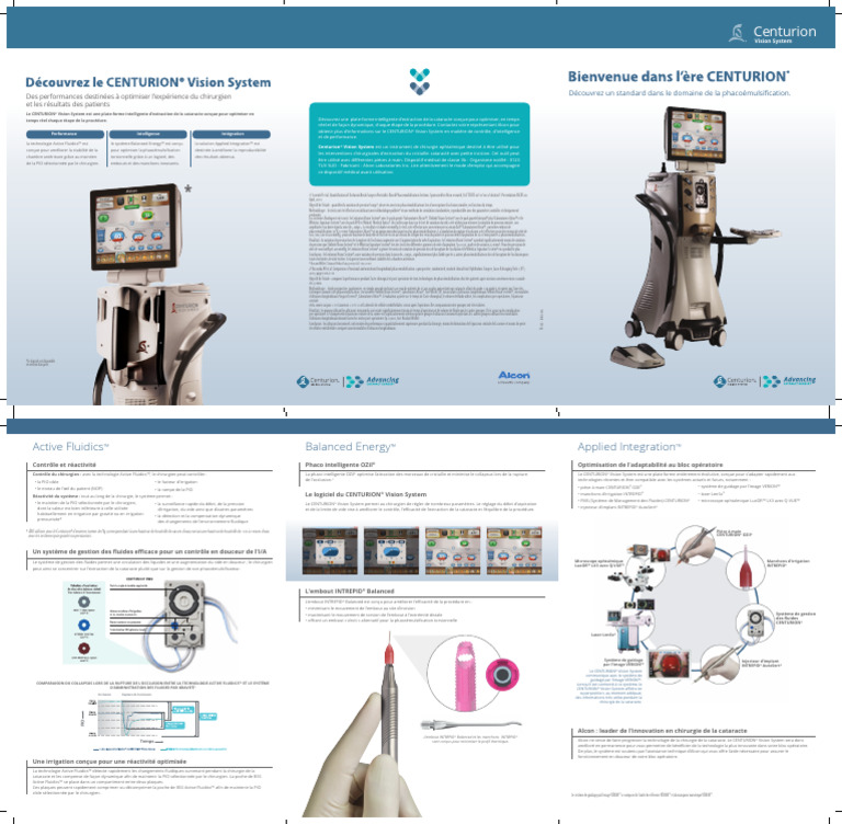Alcon Brochure Centurion FR | PDF