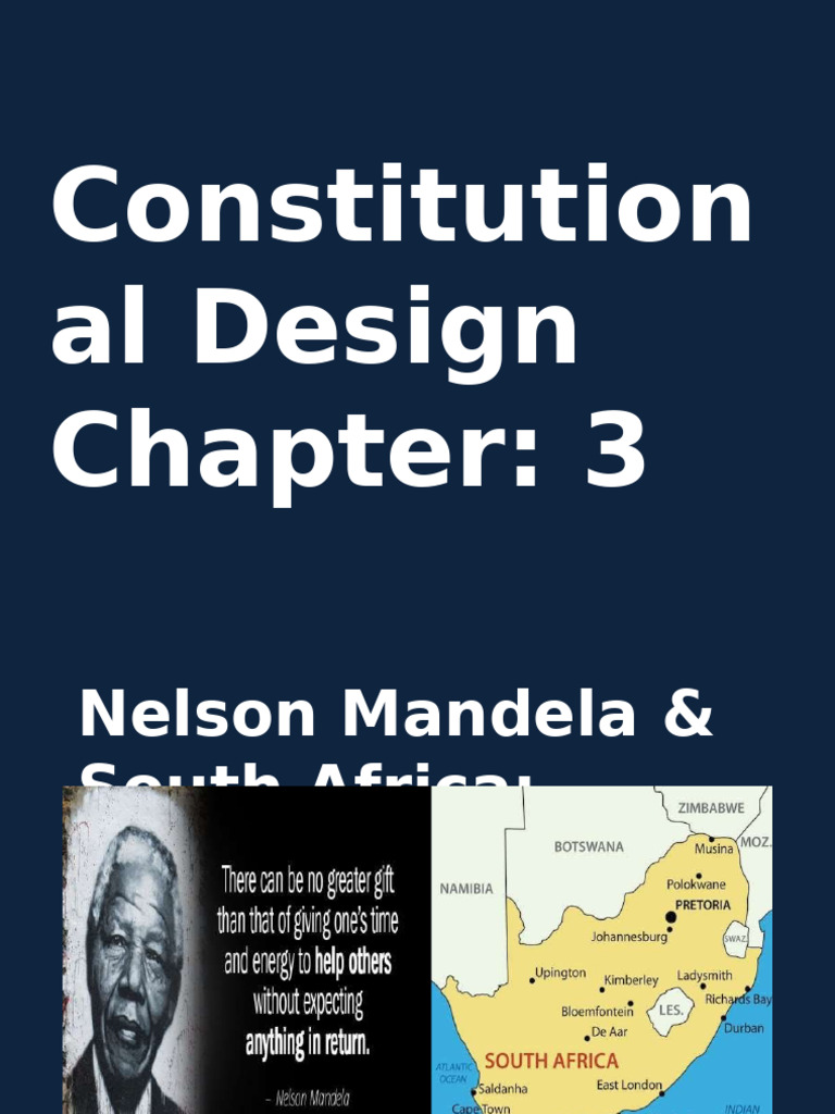Constitutional Design PPT | PDF