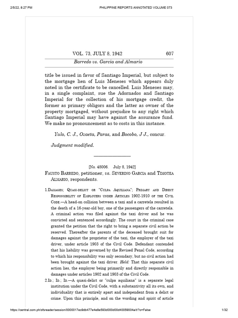 BARREDO v. GARCIA | PDF