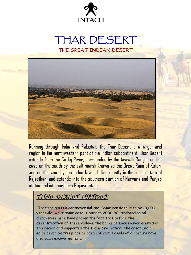 Thar Desert | PDF