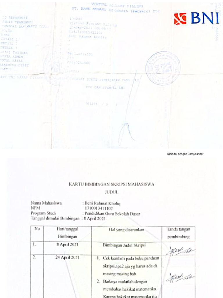 Syarat Kompre Beni | PDF