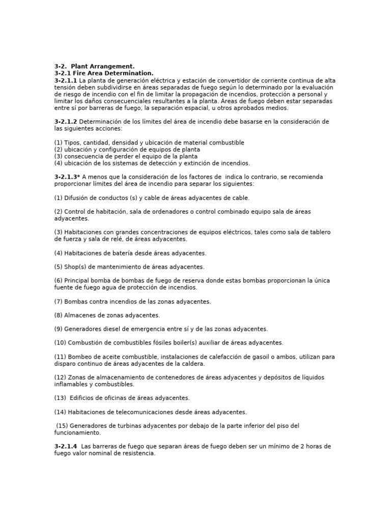 NFPA - 850 - Traduccion Punto Desde 3 2 | PDF | Ventilación ...