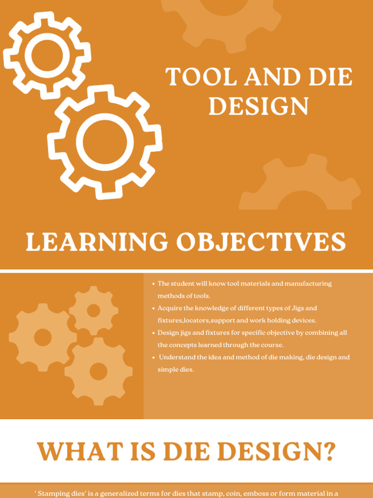 Tool and Die Design | PDF