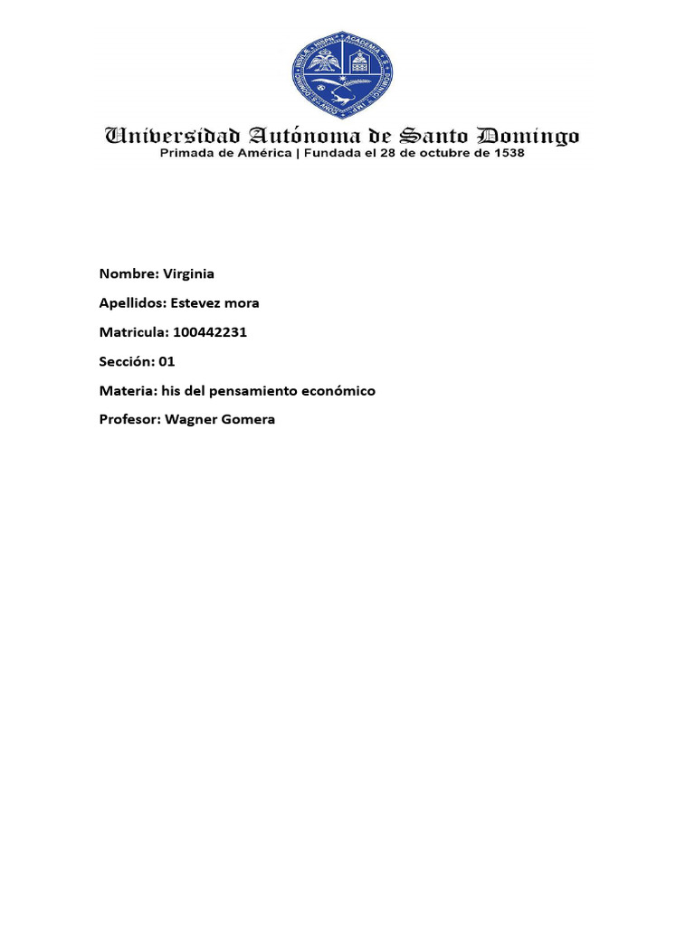 capitulo 7 Bentham, Say, Senior y Mill | PDF