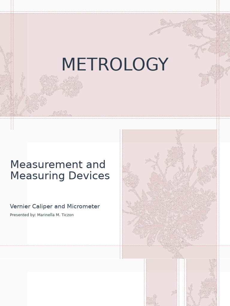 Metrology Demo | PDF