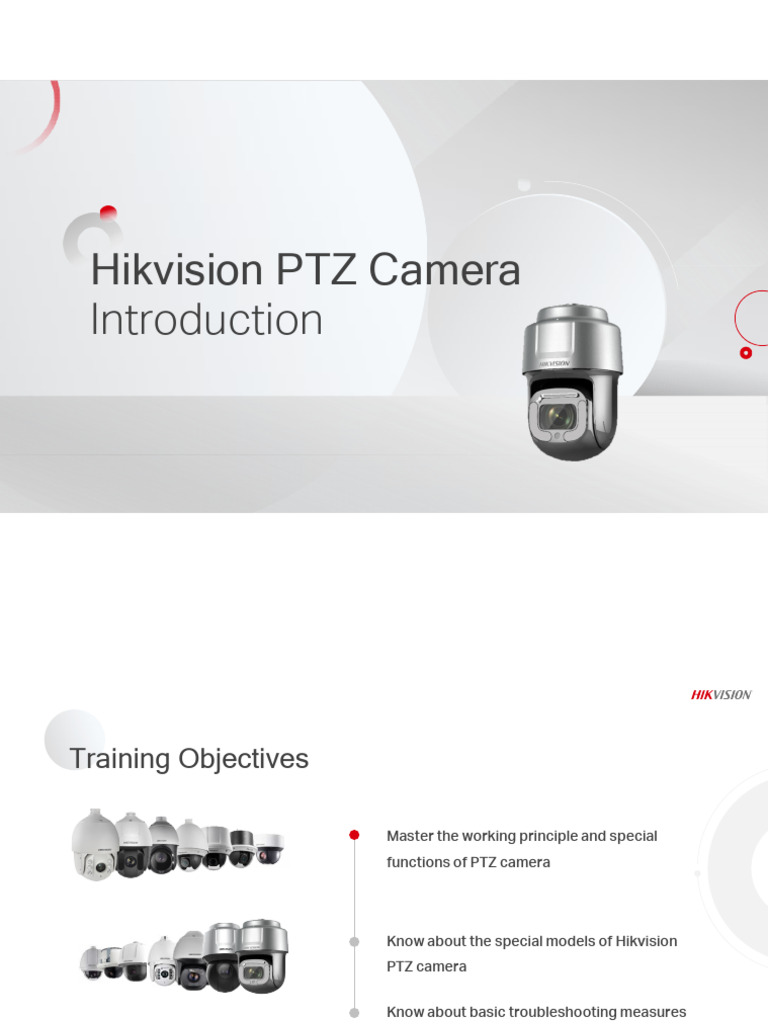 Hikvision PTZ Intro V11 | PDF