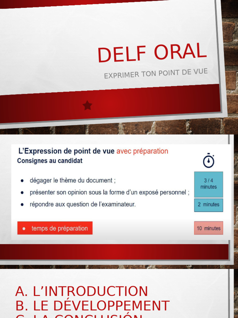 Delf Oral | PDF