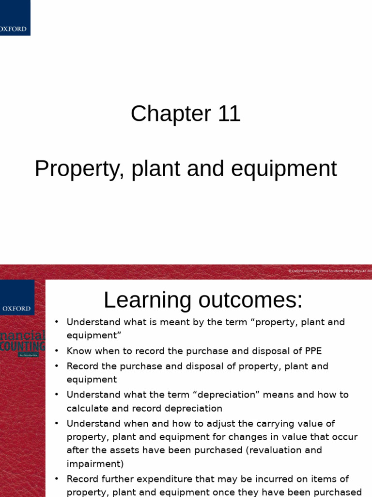 Property, Plant and Equipment | PDF